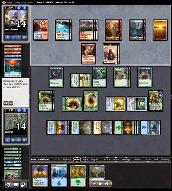 Magic the Gathering Adventures: [Modern] I love my Simic Proliferate deck