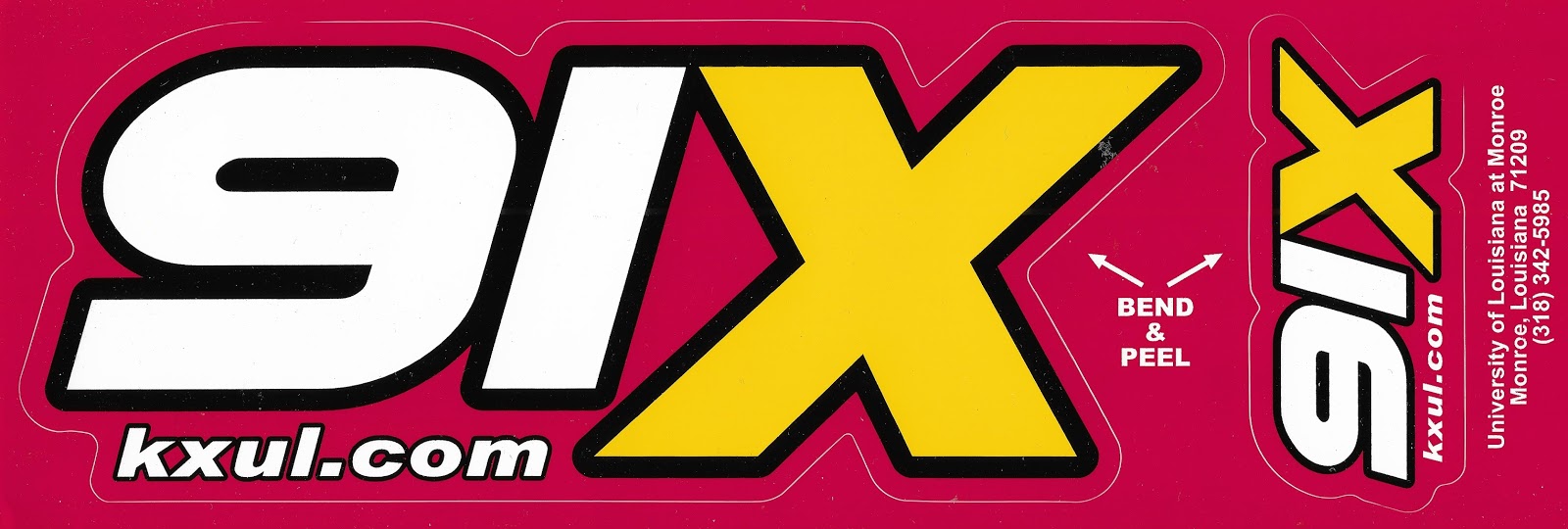 Radio Sticker of the Day: KXUL