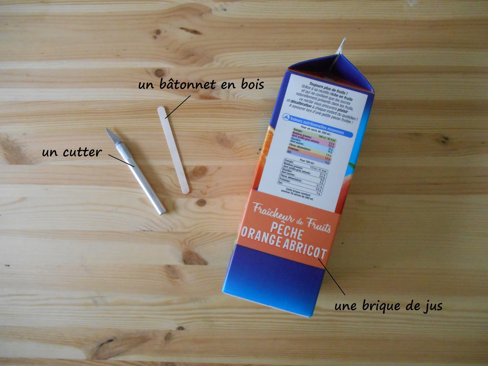 Jardin // Un nichoir avec une brique de jus - by Ma Lae