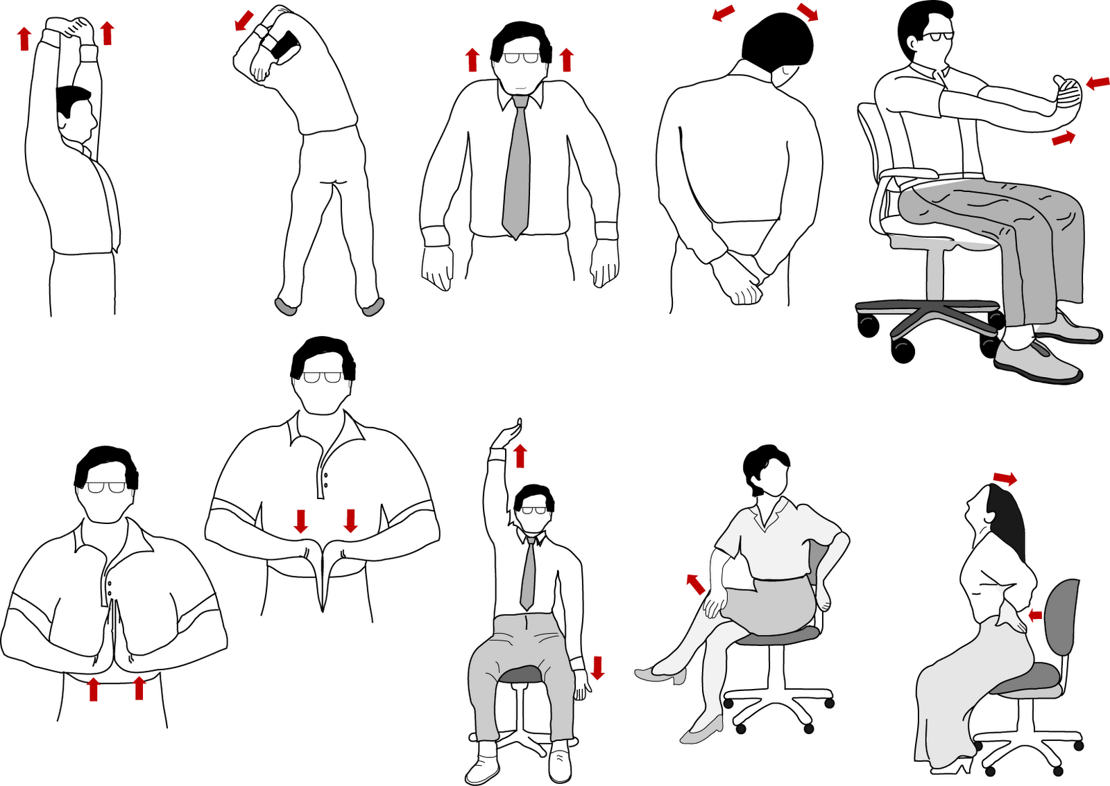 Miscellaneous: Office Exercises and Stretches