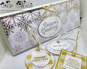 Positively papercraft: Christmas Gift Tags & Matching Box