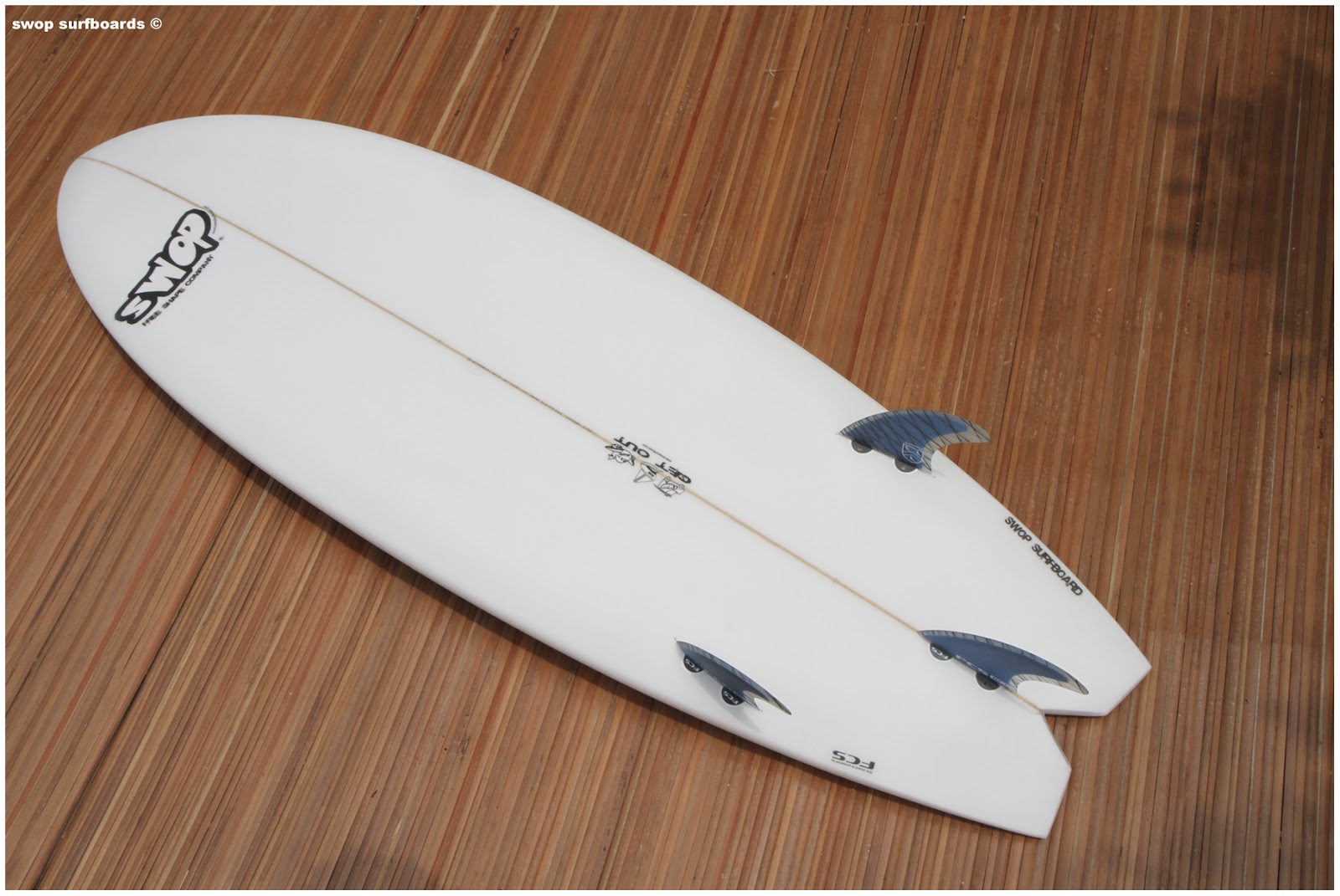 swop surfboards: STEALTH TAIL FISH