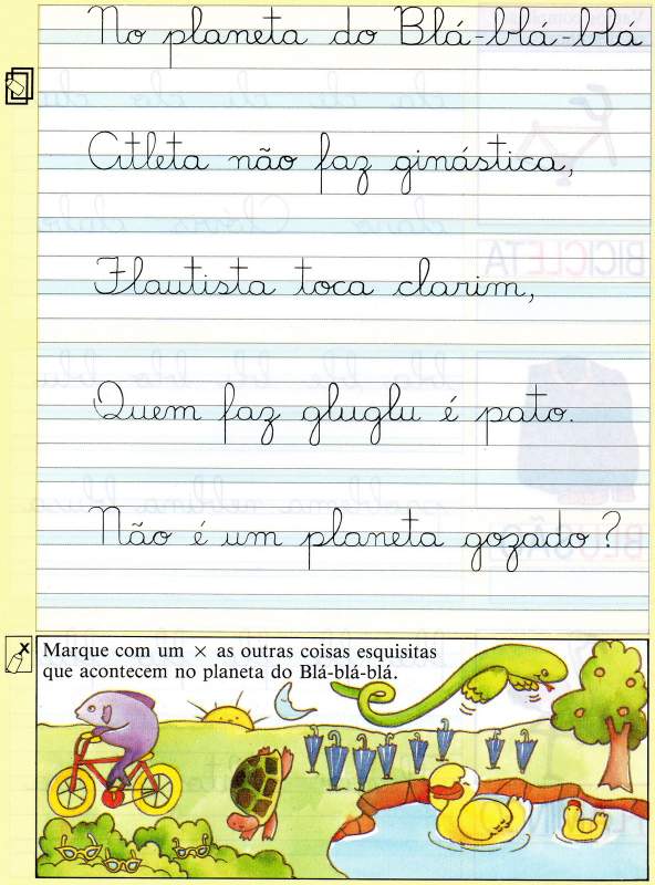 Textos Caligrafia Para Imprimir - bitmoms