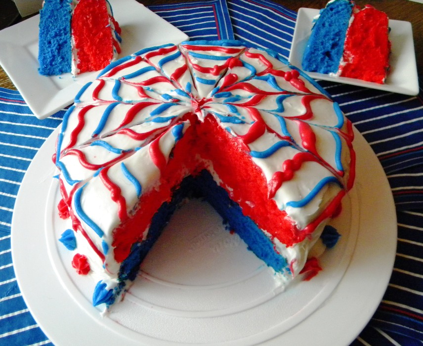Mystery Lovers' Kitchen: Cleo Coyle's Easy July 4th Fireworks Cake + 3 ...