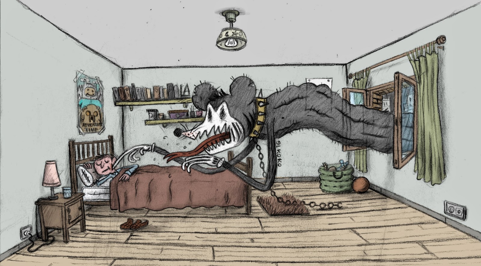 ELKOKOPARRILLA: THE MICKEY MOUSE GHOST