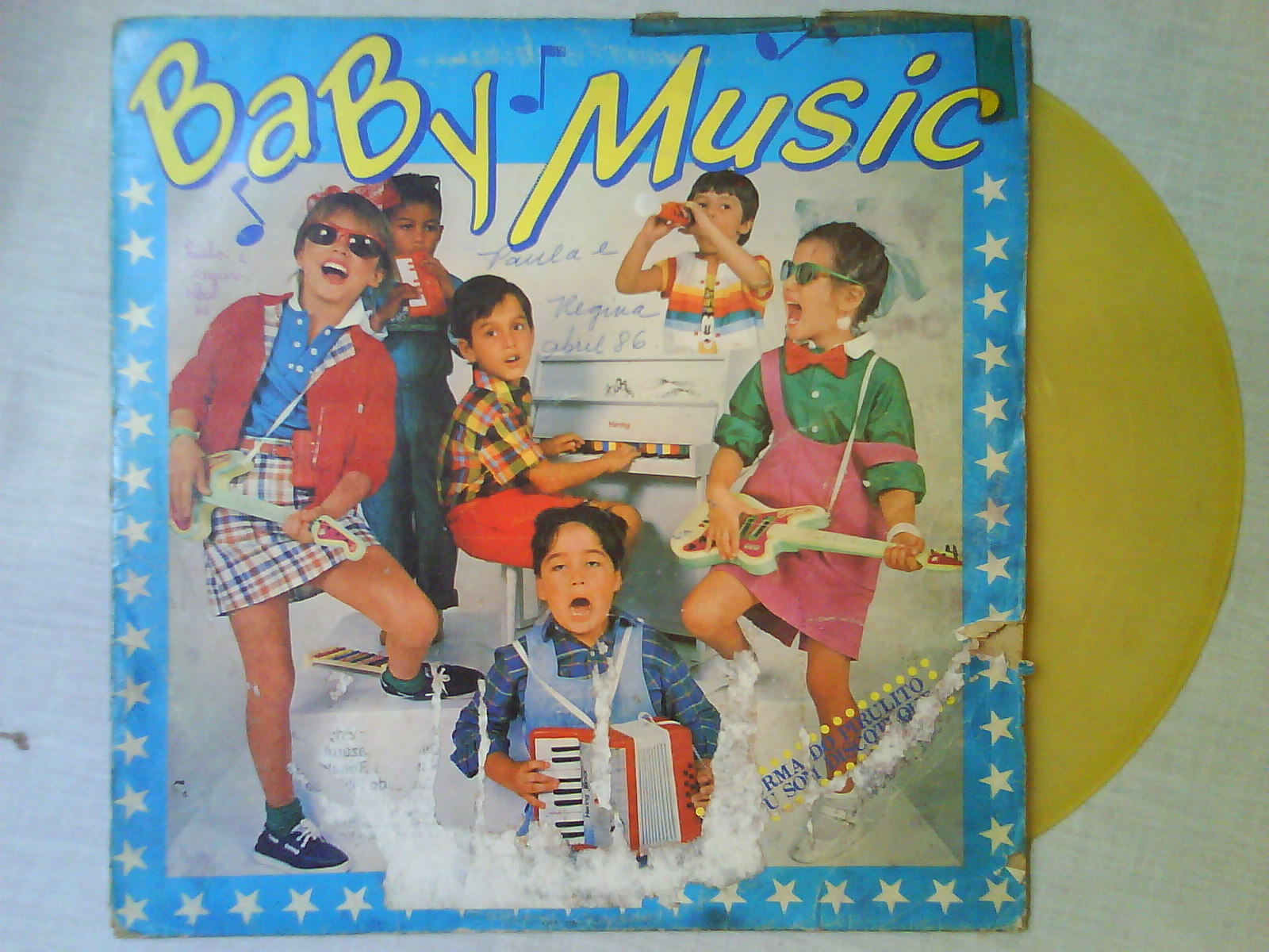 Anos 70 e 80 Blog Paula Fagundes: Disco Infantil Baby Music