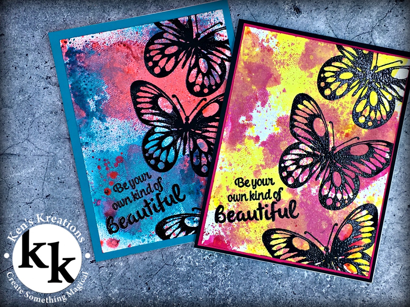 BEAUTIFUL BUTTERFLY CARD | Ken's Kreations