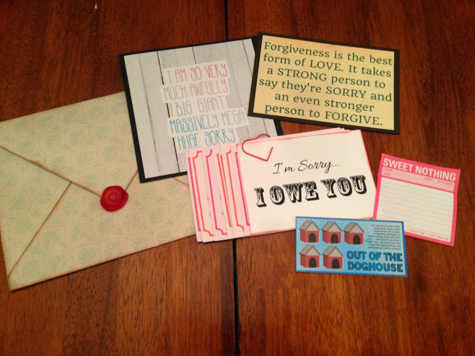 I Solemnly Swear That I Am Up To No Good: Open When... Letters Pre-made Kit
