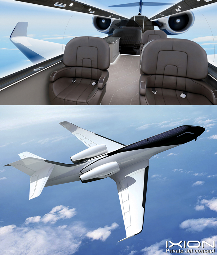 Futurix: Ixion jet concept, il volo in realtà aumentata