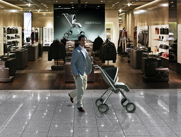 LOOKINGblog: Porsche Design P'4911-baby-stroller by Dawid Dawod