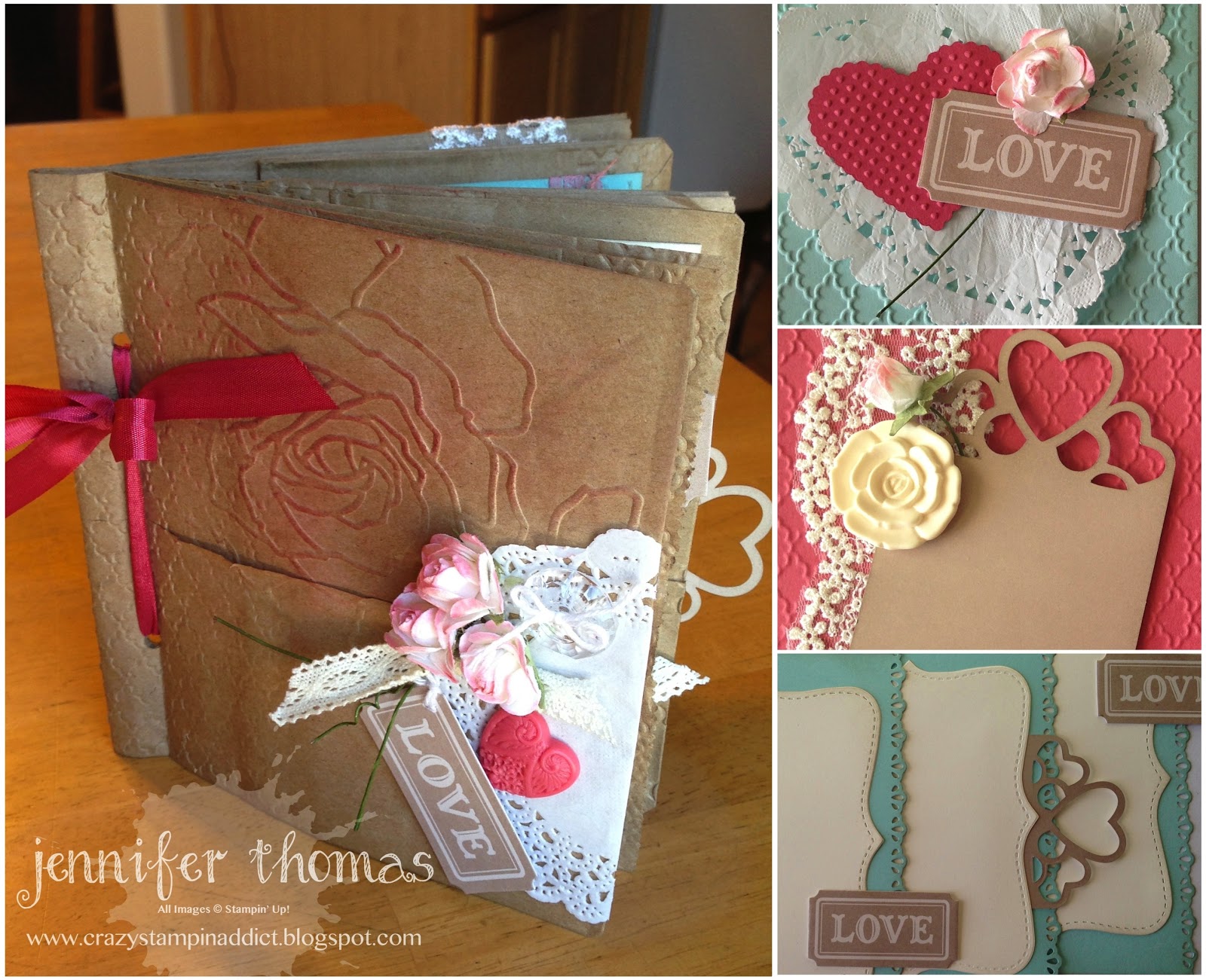 crazystampinaddict: LOVE Bag Book