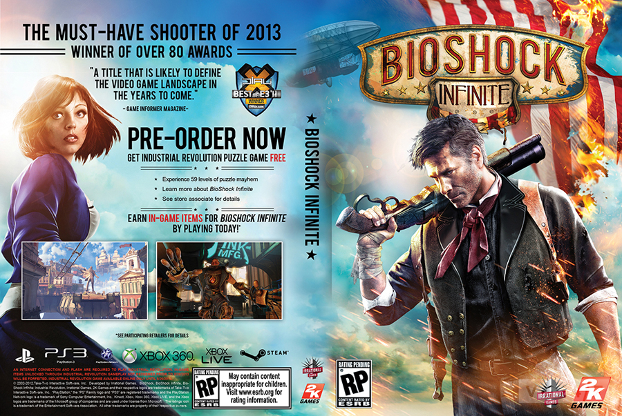 BioShock: Infinite revela Capa