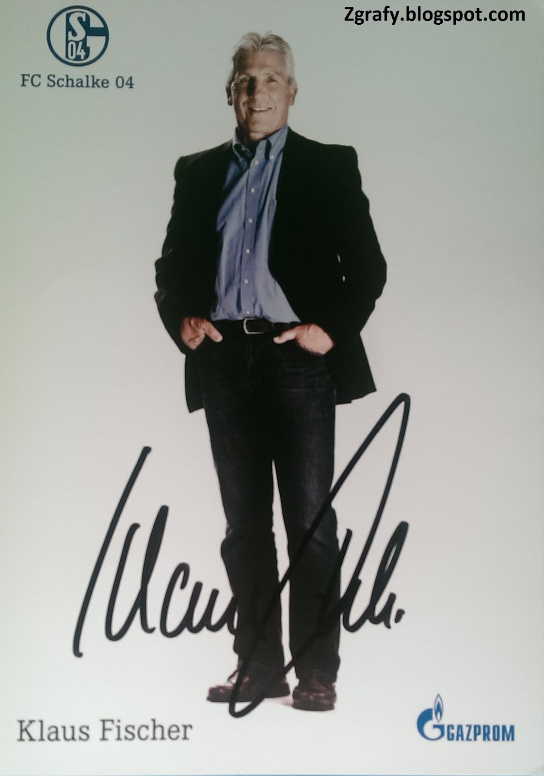 Kolekcjonowanie autografów: 144. Klaus Fischer