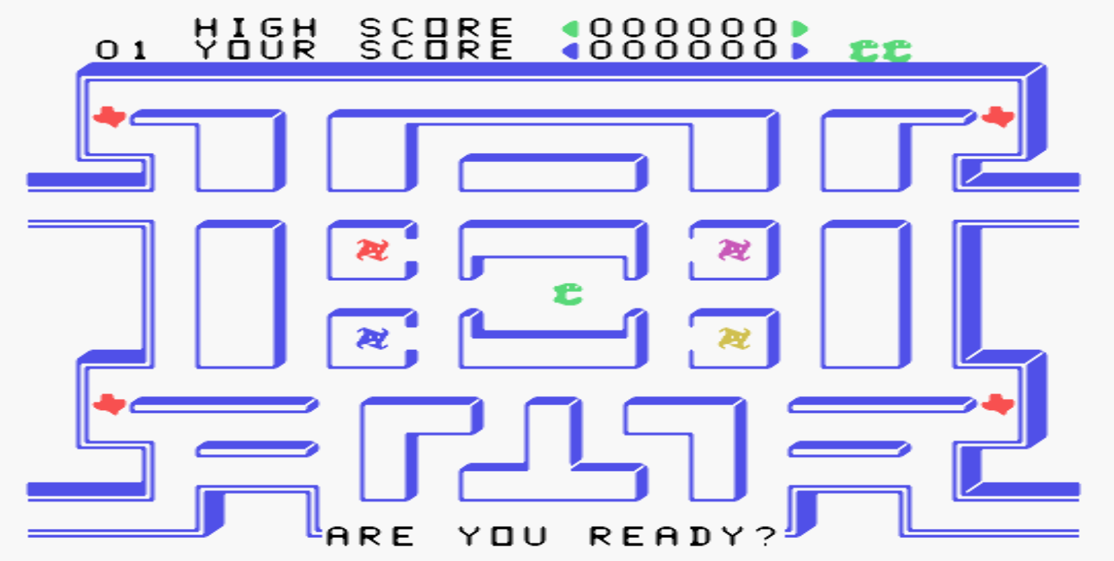 TI-99/4A home computer MUNCH MAN video game