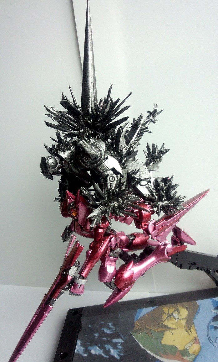 GUNDAM GUY: HG 1/144 Brave Commander Test Type + ELS GN-X - Custom Build