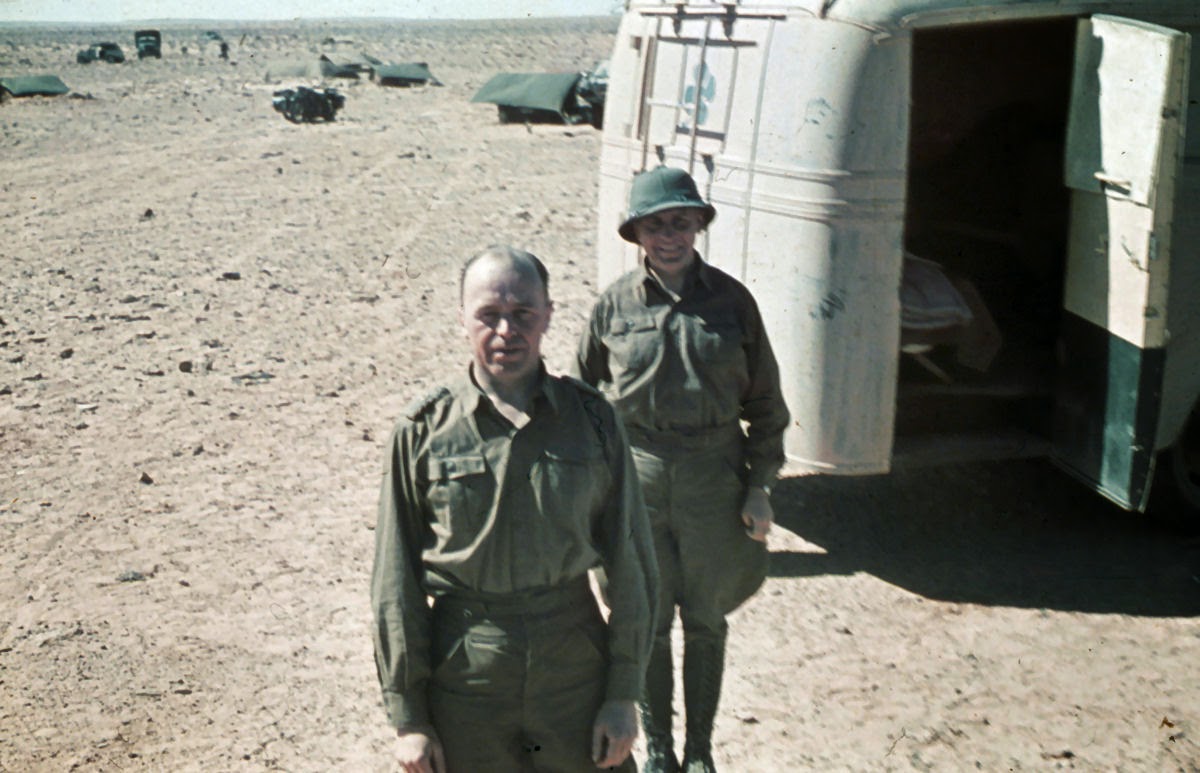 World War II in Color: Officer of the German Afrikakorps