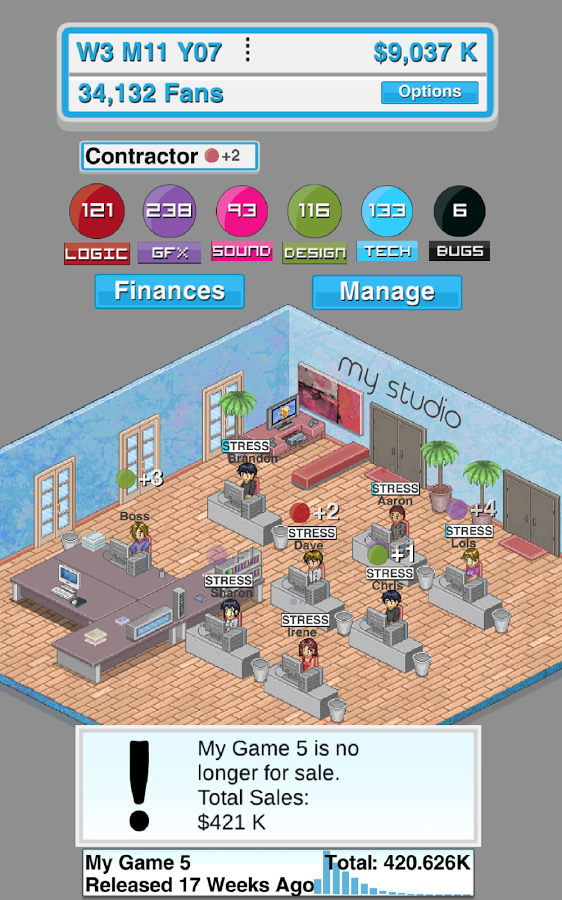 Game Studio Tycoon MOD APK (Unlimited Money) - All About Adroid