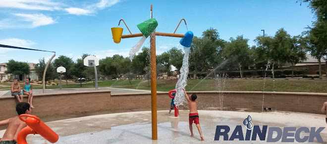 Splash Pad Features by Rain Deck