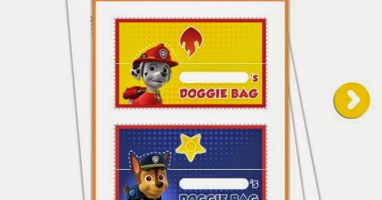 Paw Patrol: Free Printable Goody Bags Wrappers. - Oh My Fiesta! in english