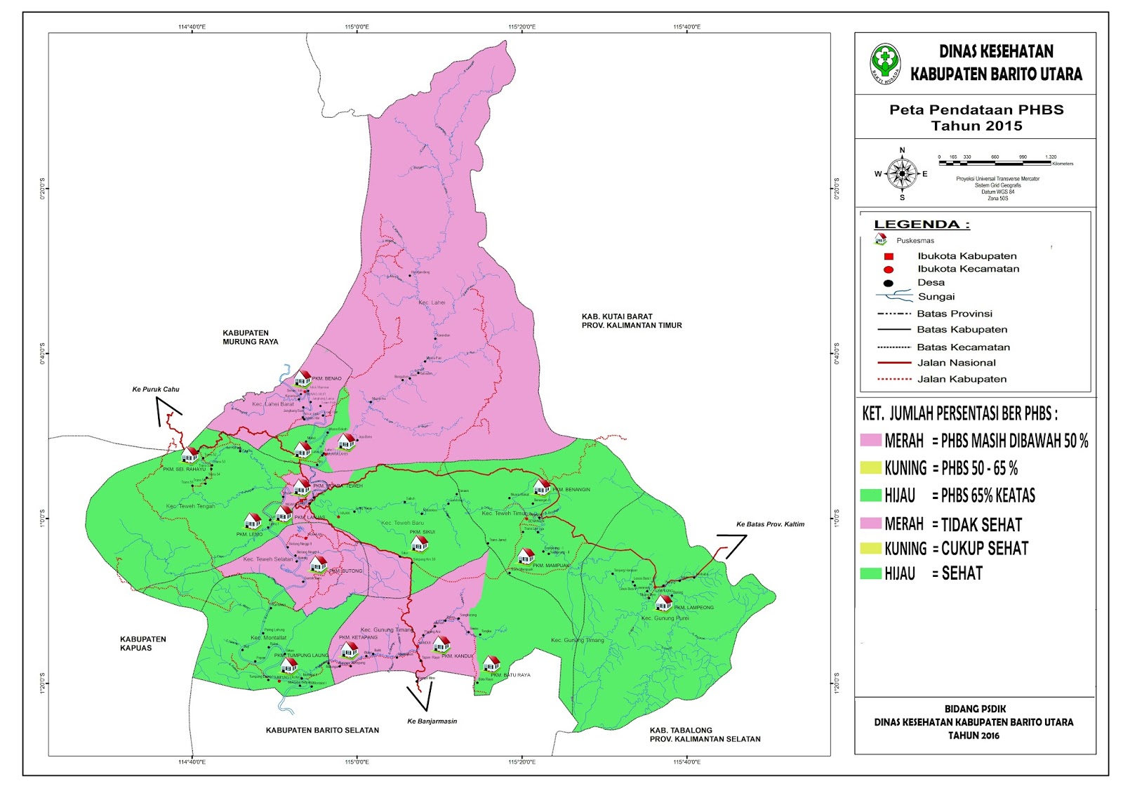 Dinas Kesehatan Barito Utara: 2016