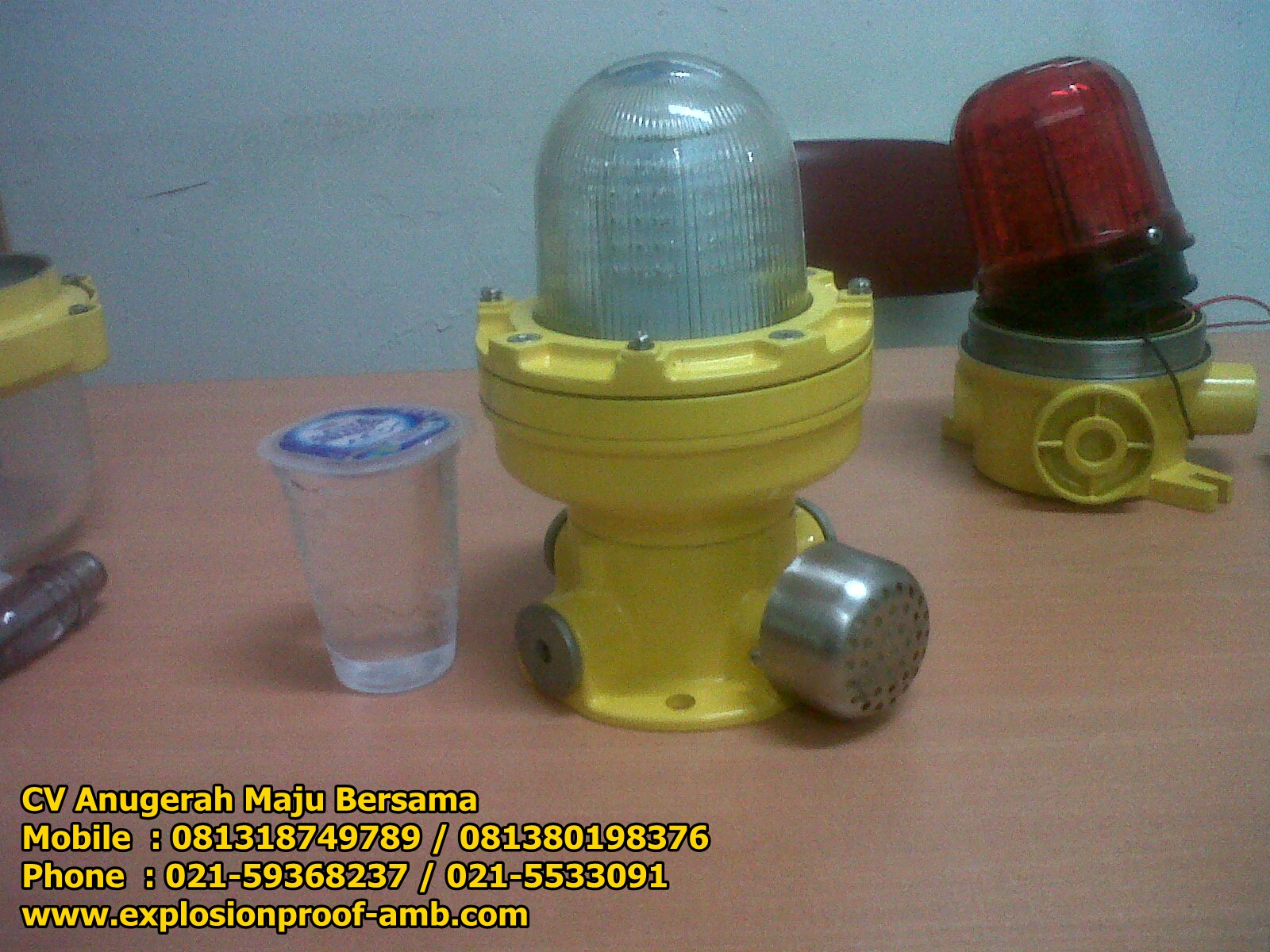 General Explosion Proof: Jual Caution Lamp Explosion Proof Warom ...