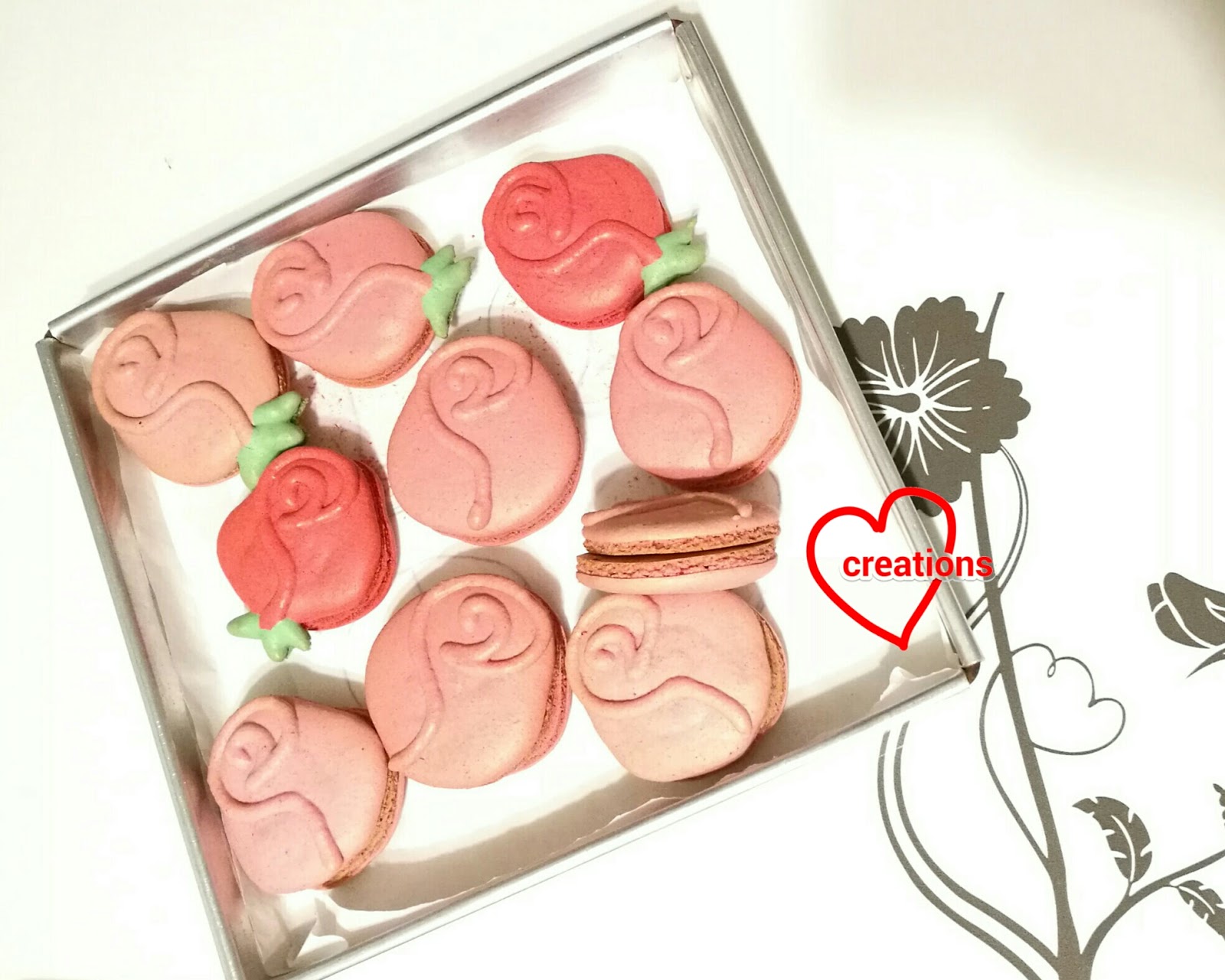 Loving Creations for You: Rose Bouquet Raspberry Dark Chocolate ...
