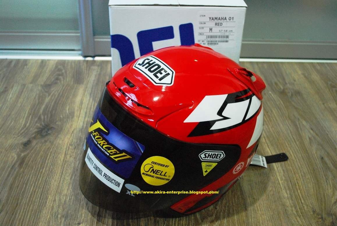 aKiRa Racing Enterprise: Shoei J Force II Factory Red