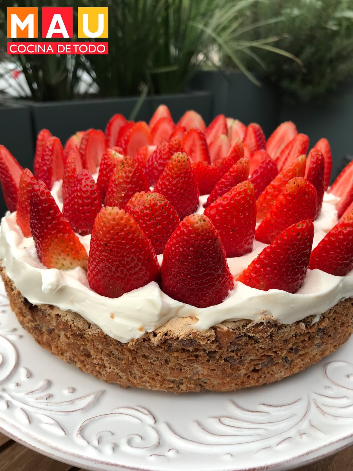 Mau Cocina de Todo: Mostachón de Fresas