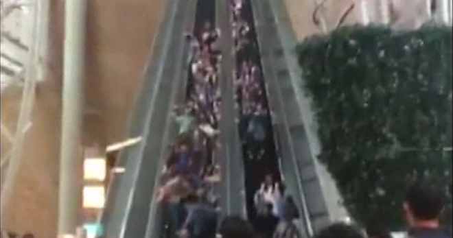 Matt Of All Trades: Scary: Escalator Reverses, Speeds Up, Tries To Kill ...