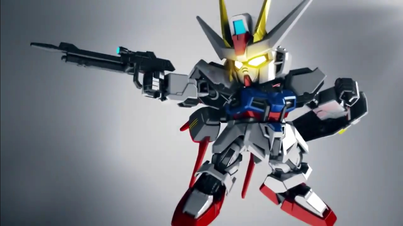 SD EX-Standard GunPla Promotional Video + Screenshots