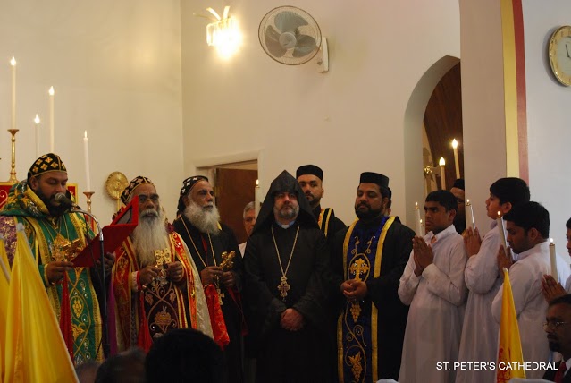 Oriental Orthodox share in the joy of each others feasts ~ Byzantine, Texas