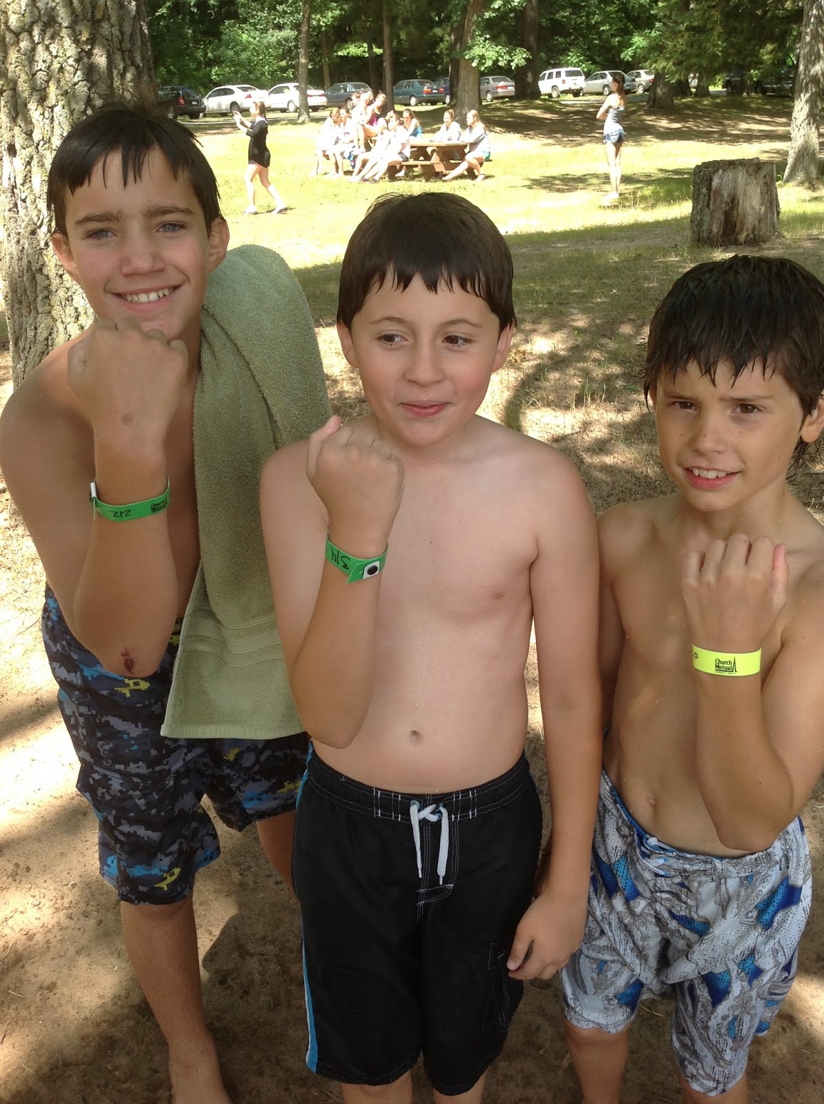 Wapo Bible Camp Youth Blog: Swim Tests