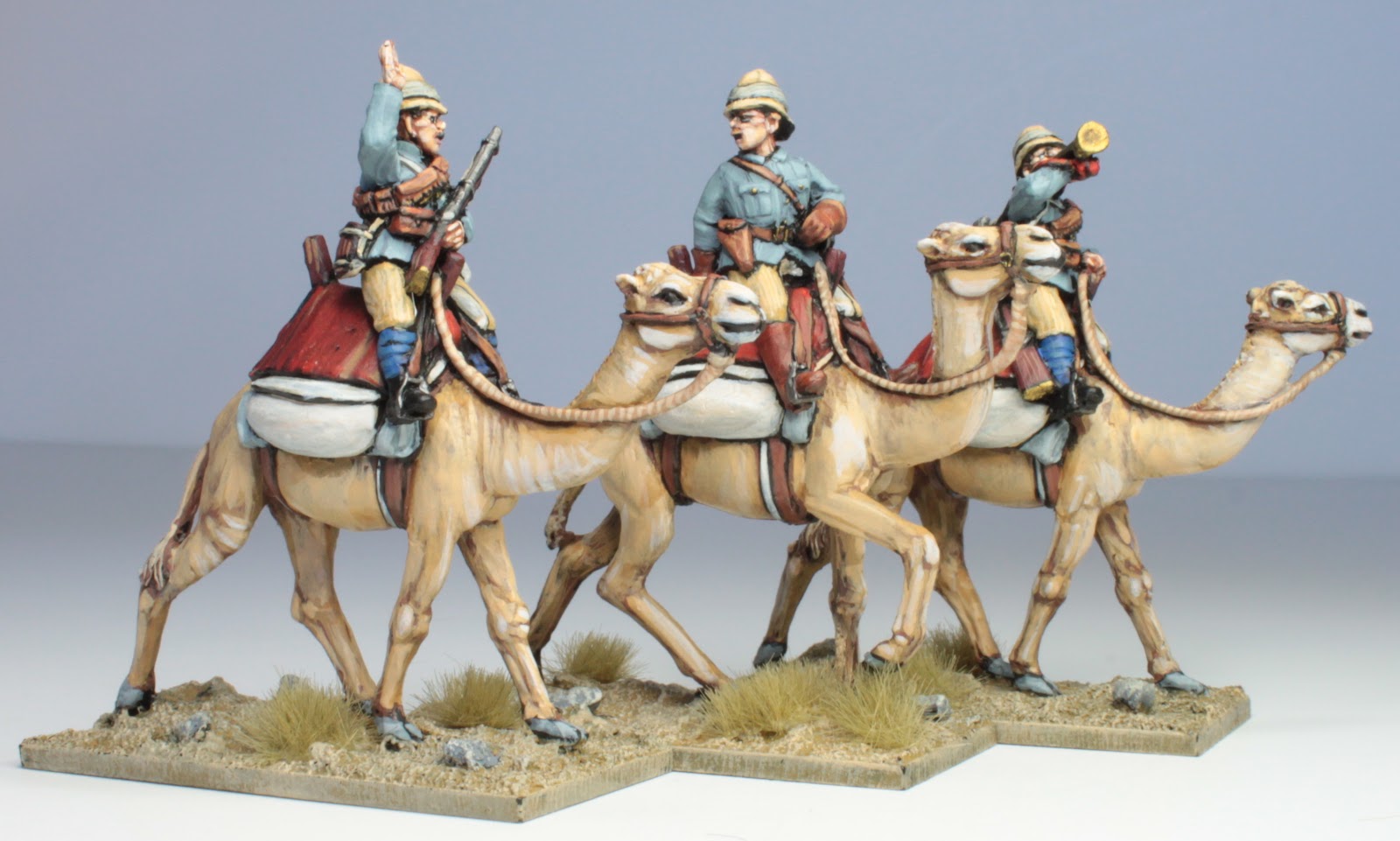 28mm Victorian Warfare: Mounted Camel Corps Command
