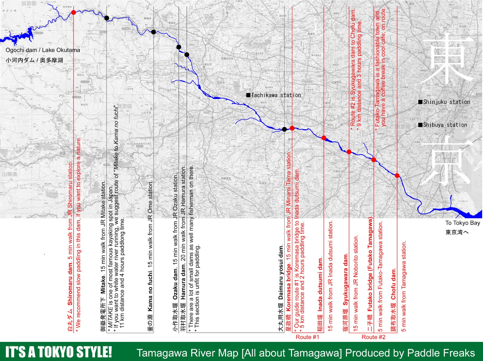 It's Tokyo Style: Paddling guide in Tokyo