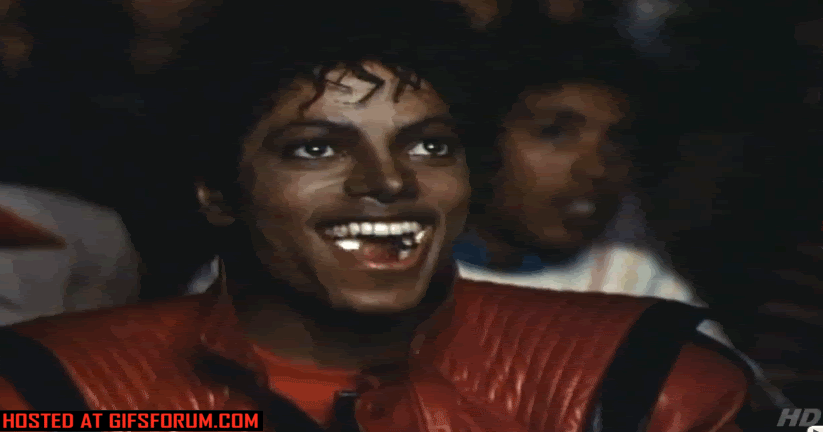 Funny Animated GIF Images - Gif Daddy: Michael Jackson eating popcorn