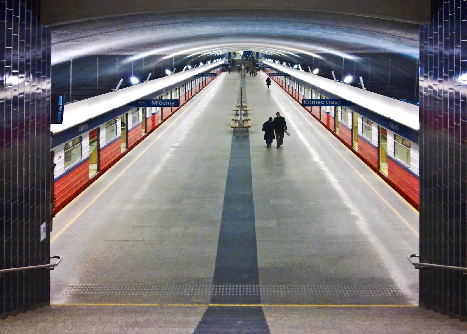 W-wa Jeziorki: Metro terminus, Kabaty