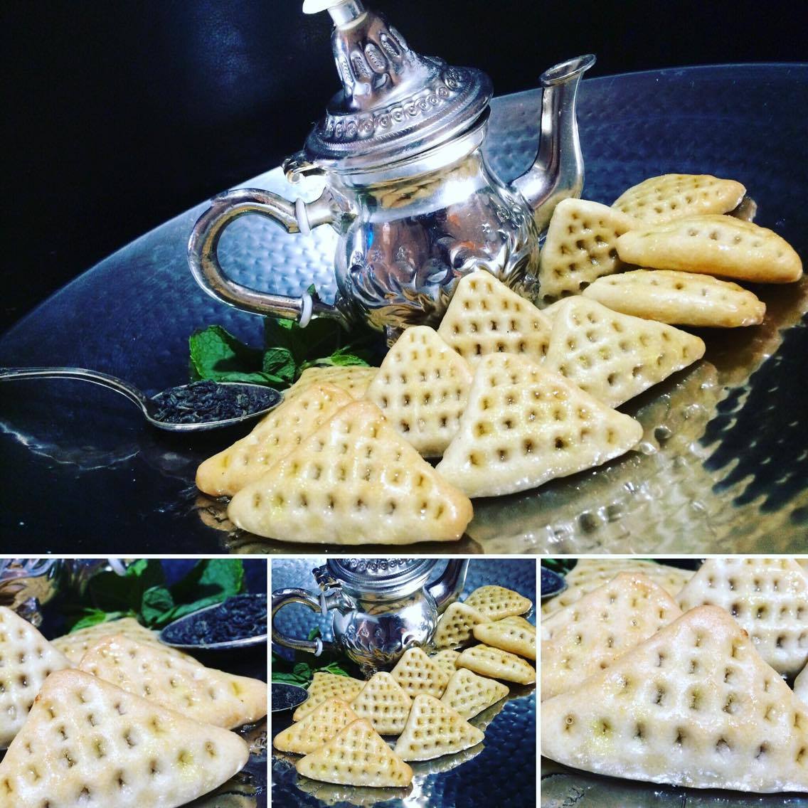 Les Douceurs de Valérie: Chahda "Nid d’Abeille" aux amandes et noisettes