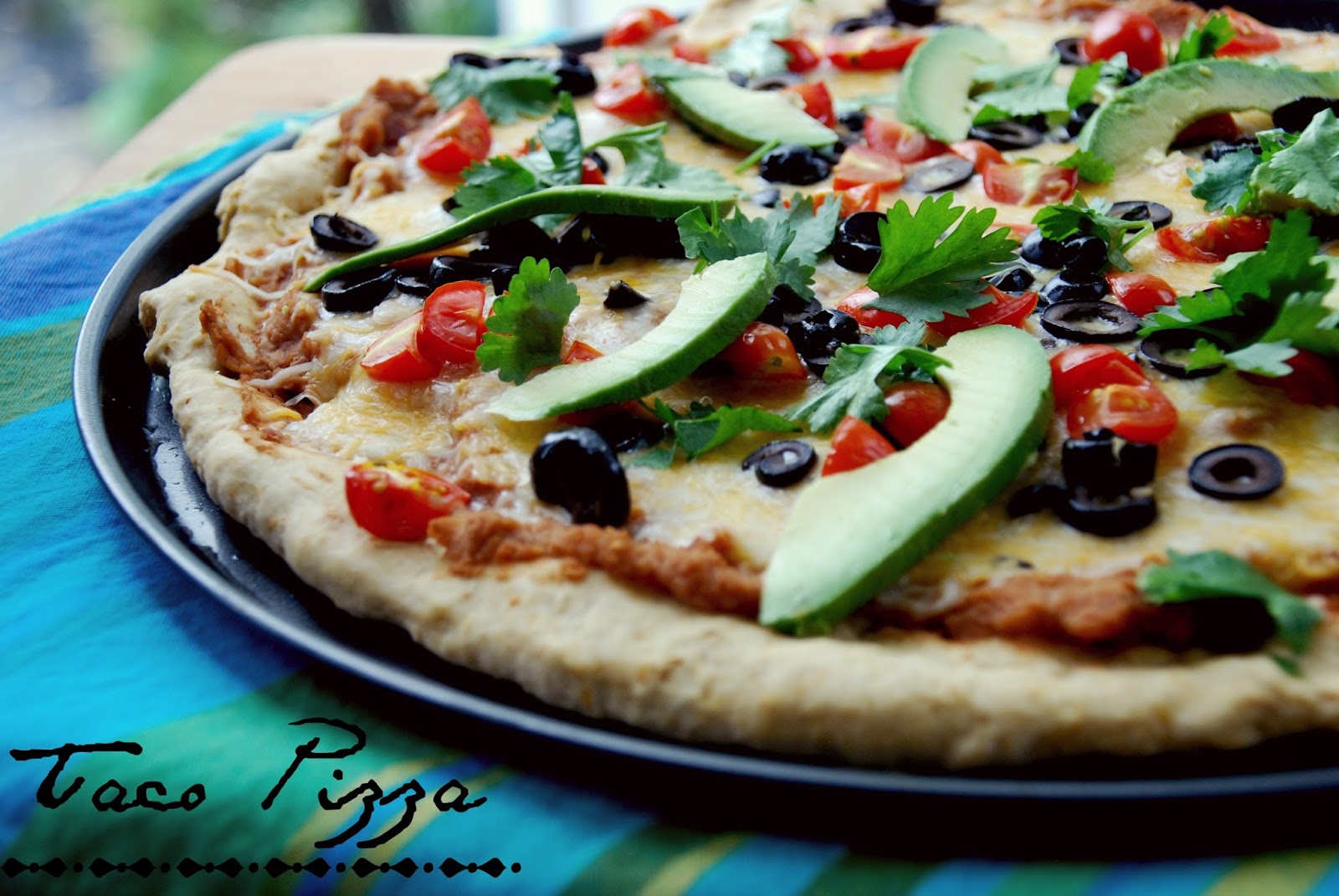 Baking and Creating with Avril: (SRC) Taco Pizza