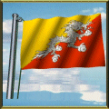 Graafix!: Animated flag of Bhutan flag animation
