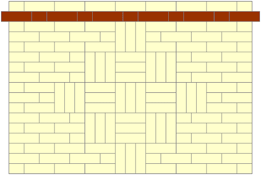 Books for Brickwork: Basket Weave