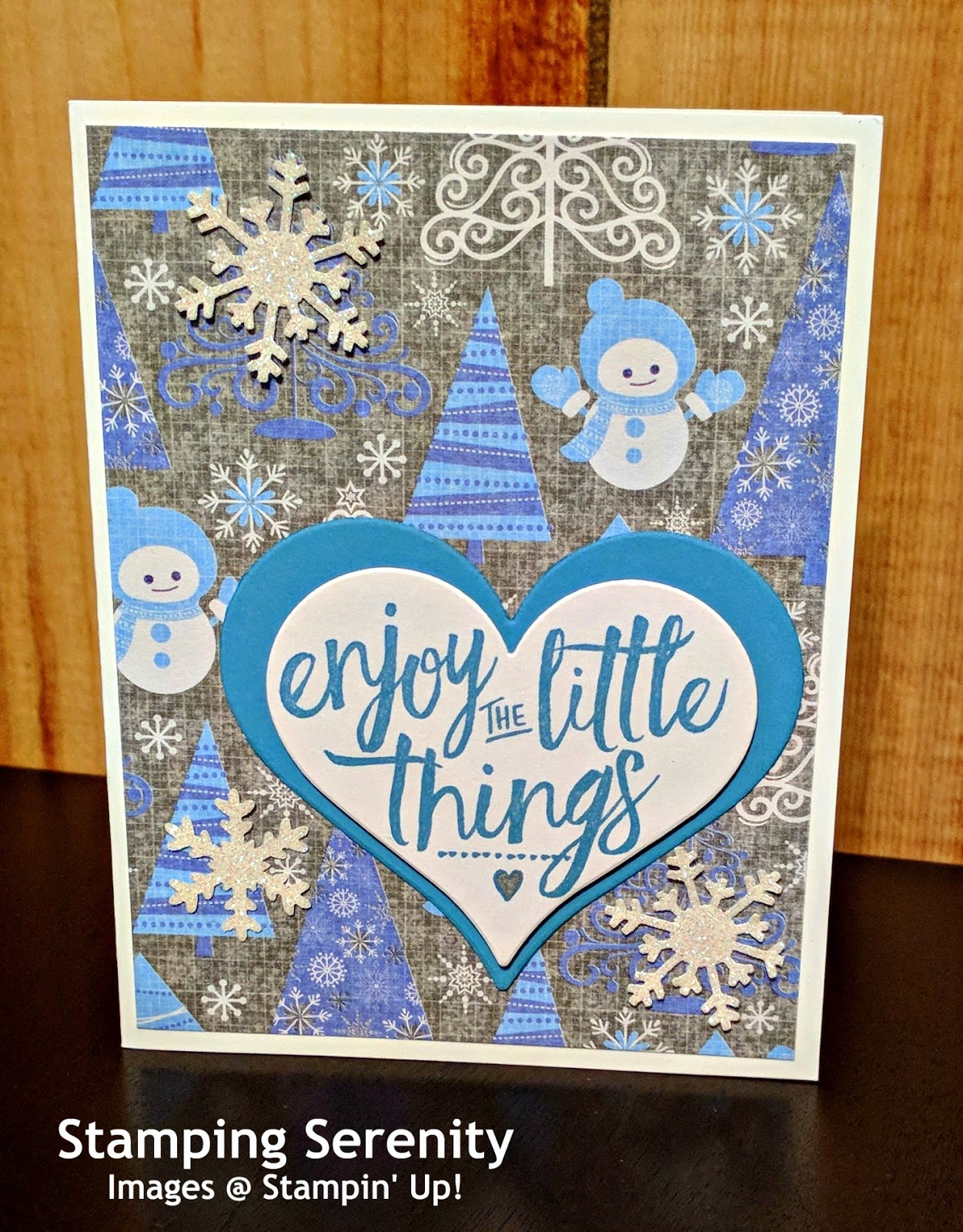 Stamping Serenity: Layering Love for #tttc020