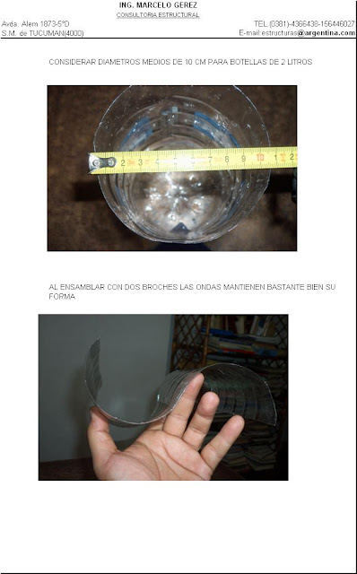 TECNOAMBIENTAL: TECHOS CONSTRUIDOS CON BOTELLAS PET RECICLADAS