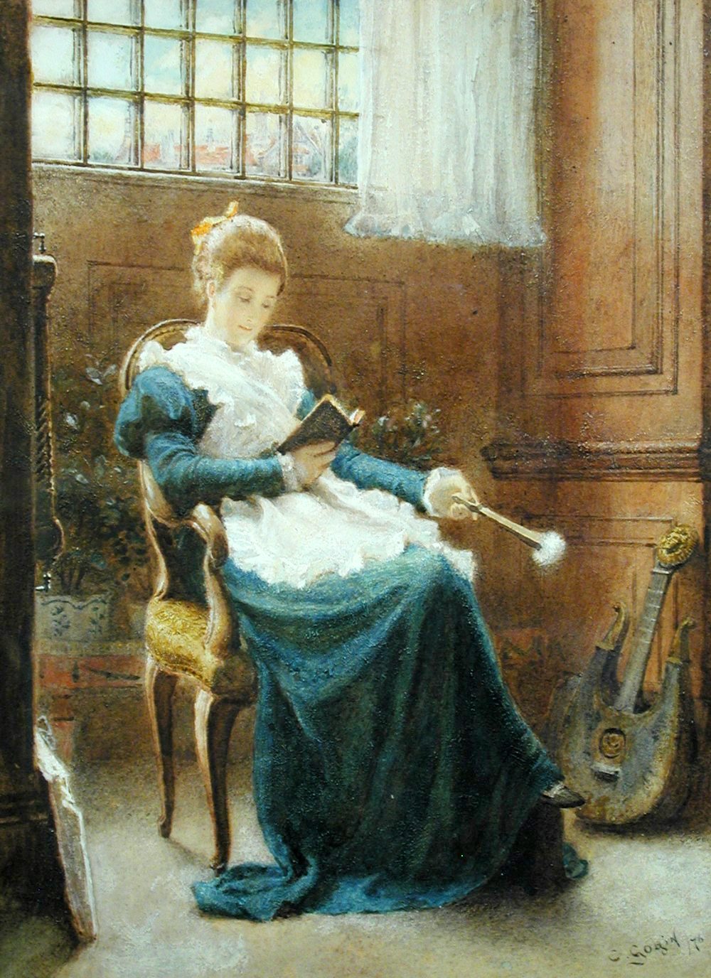 Reading and Art: Charles Gogin