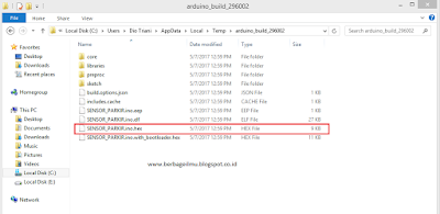 Cara menyimpan file HEX di arduino IDE - Berbage Ilmu | Tutorial ...