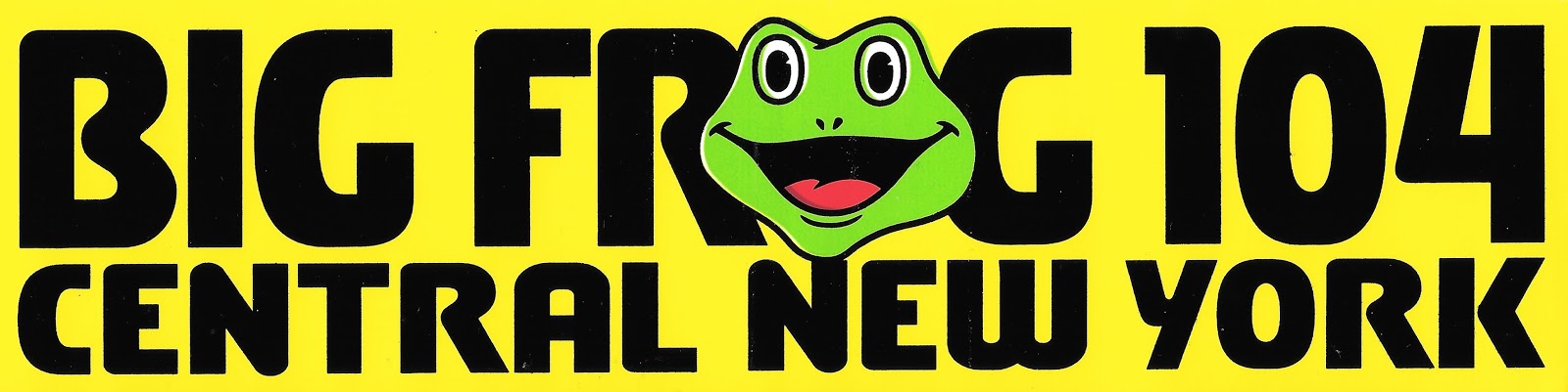 Radio Sticker of the Day: Two Frogs and a Toad