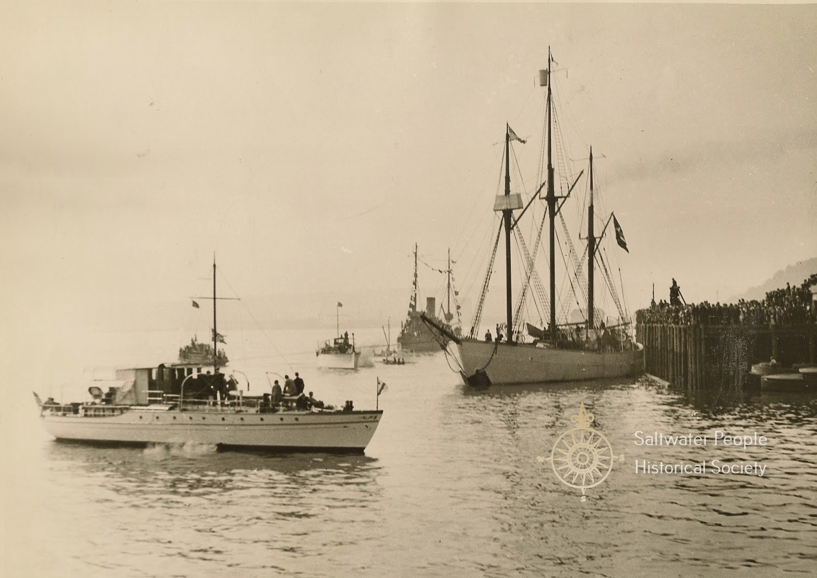 Saltwater People Log: Exploration Ship MAUD Leaves Seattle (Updated ...