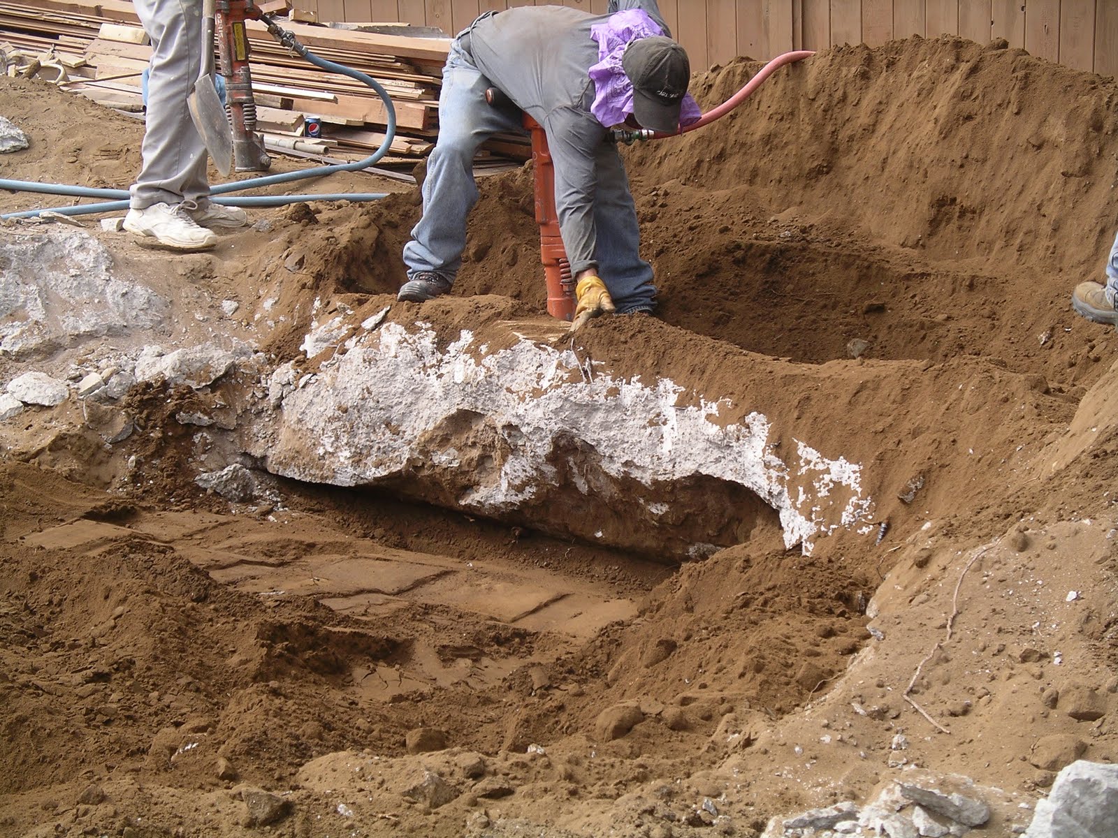 Home Remodeling Step By Step: Step 5 - Concrete Removal