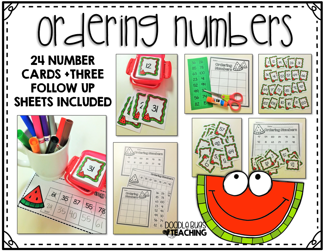 Doodle Bugs Teaching {first grade rocks!}: Wacky Watermelon Math ...