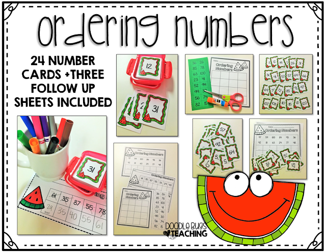 Doodle Bugs Teaching {first grade rocks!}: Wacky Watermelon Math ...