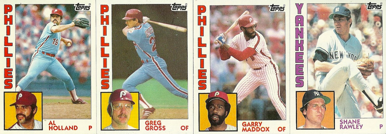 The Phillies Room: 1984 Topps Phillies